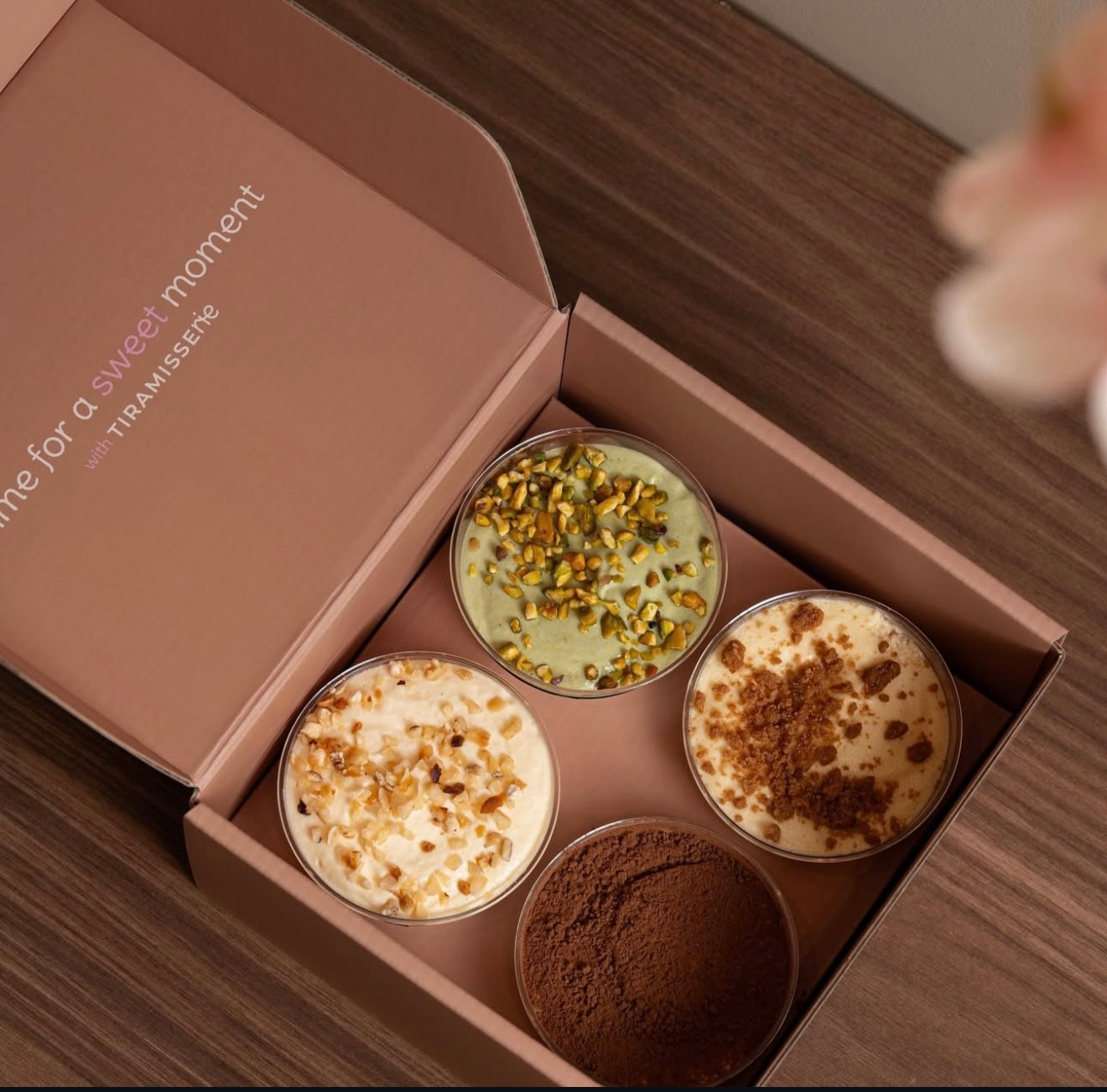 Box de tiramisus individuels – La Tiramisserie